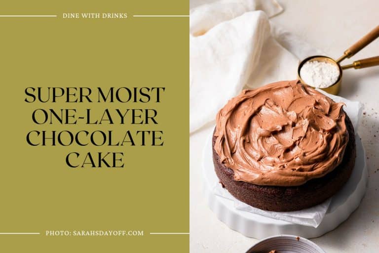 18 Single Layer Cake Recipes that Take the Cake! | DineWithDrinks