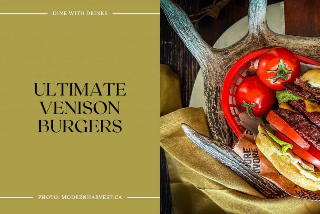 21 Venison Burger Recipes that Will Make You Drool! | DineWithDrinks