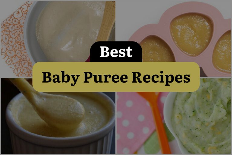 26 Baby Puree Recipes: From First Bites to Flavorful Delights ...