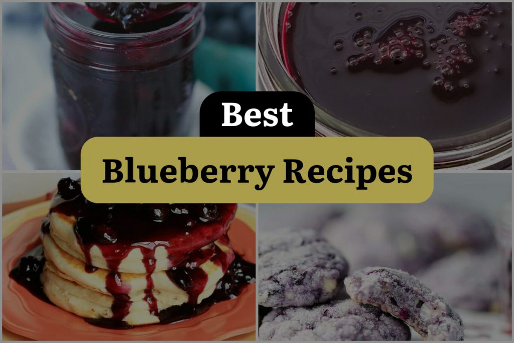 46 Blueberry Recipes: Bursting with Berrylicious Goodness! | DineWithDrinks