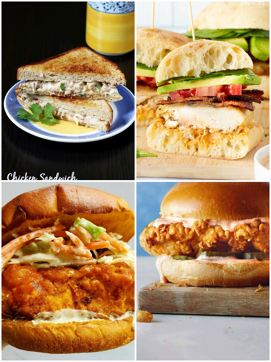 23 Chicken Sandwich Recipes to Satisfy Your Cravings!