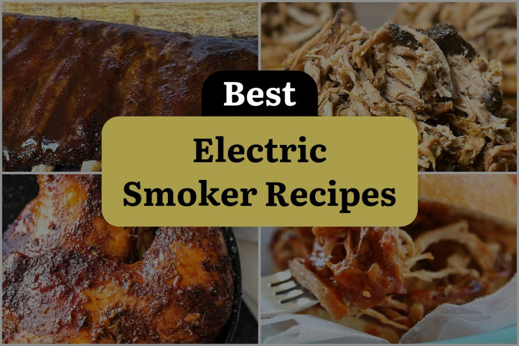28 Electric Smoker Recipes to Ignite Your Taste Buds! | DineWithDrinks