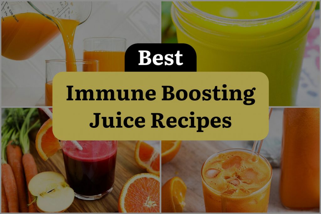 23 Immune Boosting Juice Recipes to Juice Up Your Health! | DineWithDrinks