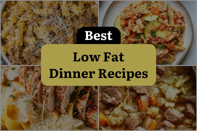 10 Low Fat Dinner Recipes that are Guilt-free and Delicious ...