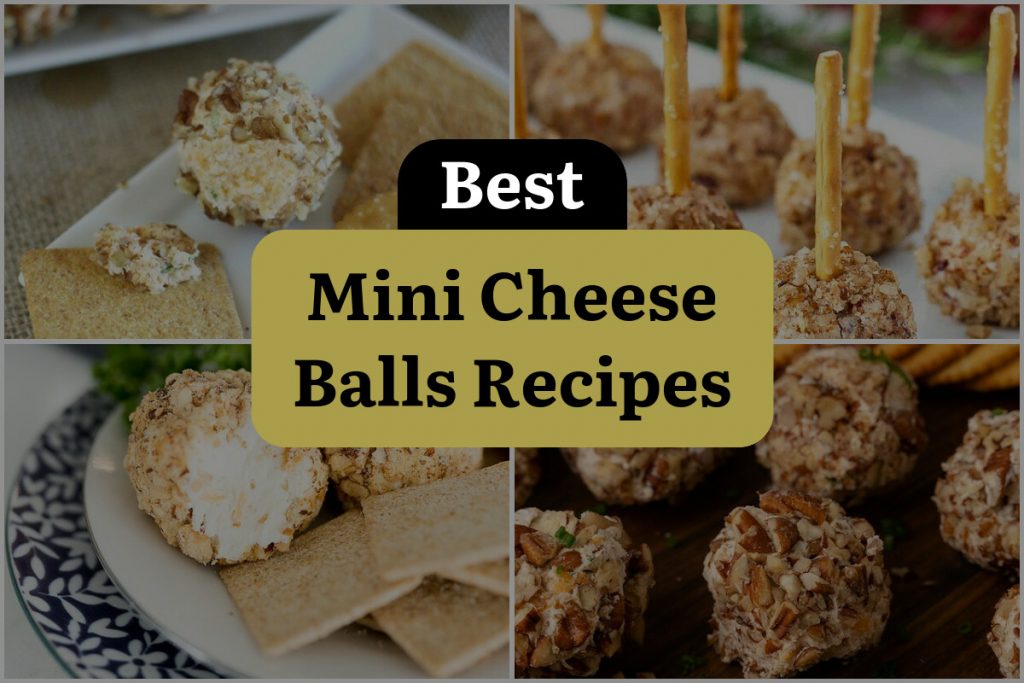 24 Mini Cheese Balls Recipes to Elevate Your Party Game! | DineWithDrinks