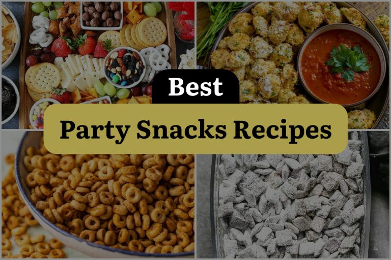 21 Party Snacks Recipes That Will Blow Your Mind! | DineWithDrinks