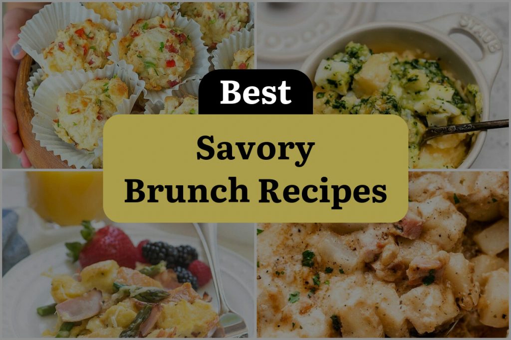 22 Savory Brunch Recipes to Tantalize Your Tastebuds! | DineWithDrinks