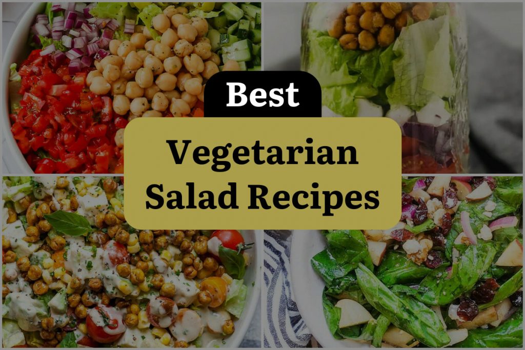 24 Vegetarian Salad Recipes to Freshen Up Your Plate! | DineWithDrinks