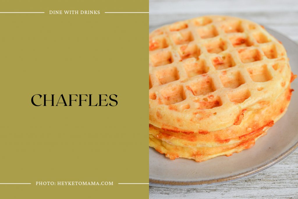 18 Chaffle Recipes that'll Chaffle your Mind! | DineWithDrinks