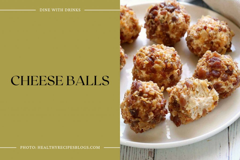 24 Mini Cheese Balls Recipes to Elevate Your Party Game! | DineWithDrinks