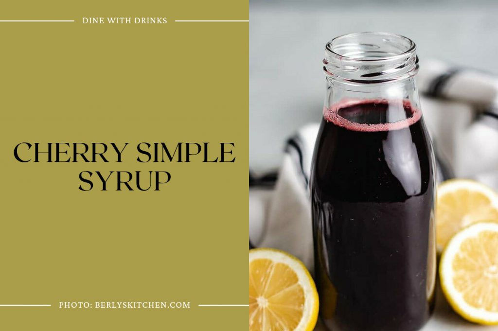 23 Cherry Recipes That Will Make Your Taste Buds Go Crazy! | DineWithDrinks