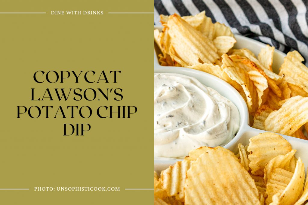 28 Potato Chip Dip Recipes to Dip, Crunch, and Savor! | DineWithDrinks