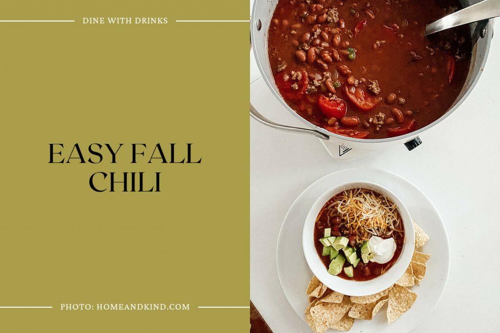 26 Fall Chili Recipes to Warm Your Soul | DineWithDrinks