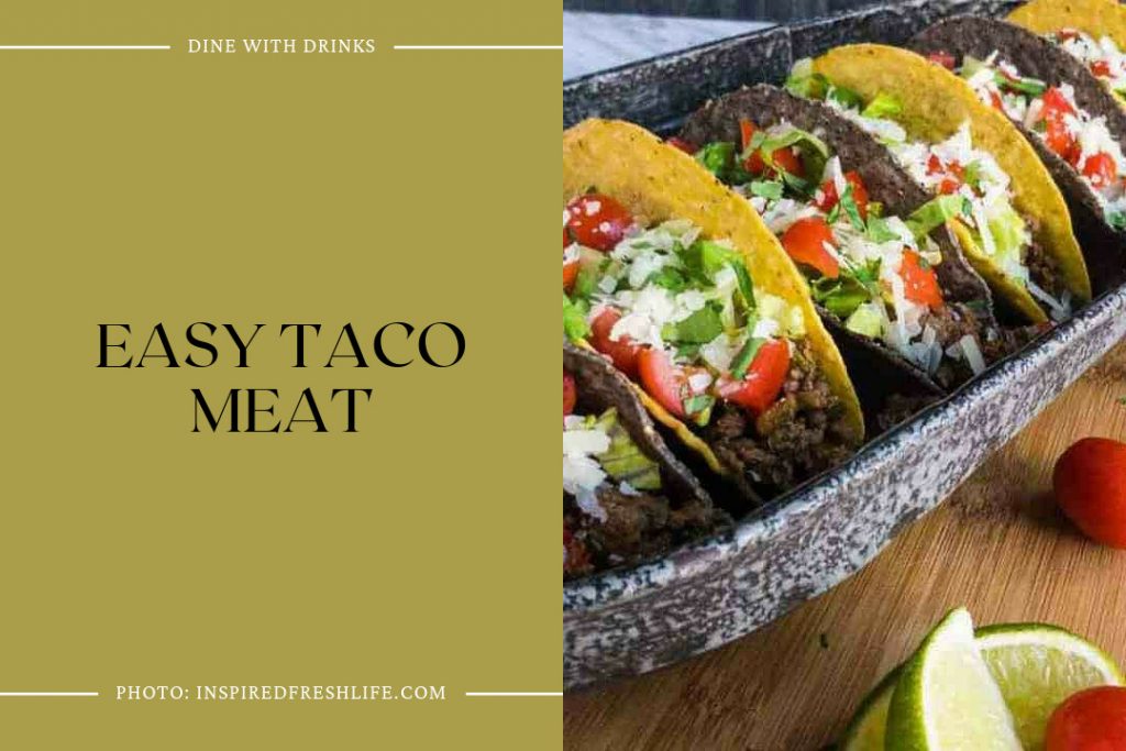 18 Taco Meat Recipes to Tantalize Your Taste Buds! | DineWithDrinks