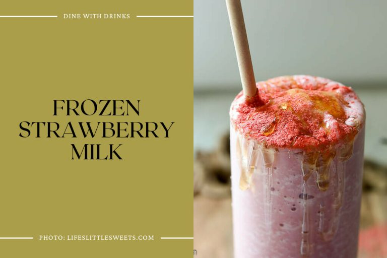 19 Frozen Strawberry Recipes to Cool Your Sweet Tooth | DineWithDrinks