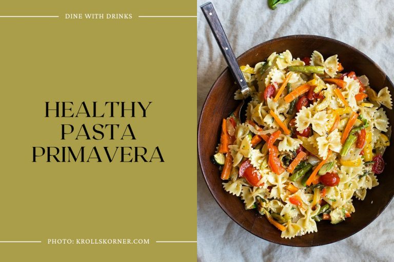36 Healthy Pasta Recipes: Noodlelicious and Good for You! | DineWithDrinks