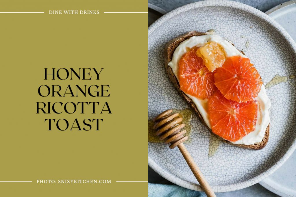 23 Ricotta Toast Recipes to Rock Your Breakfast Game | DineWithDrinks