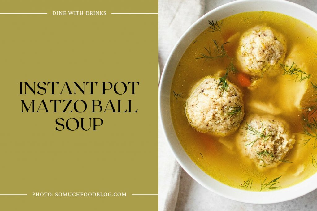 17 Matzo Ball Recipes to Soup Up Your Taste Buds! | DineWithDrinks
