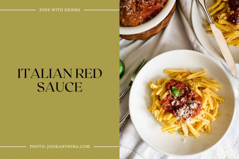 15 Italian Red Sauce Recipes to Savor Every Saucy Bite! | DineWithDrinks