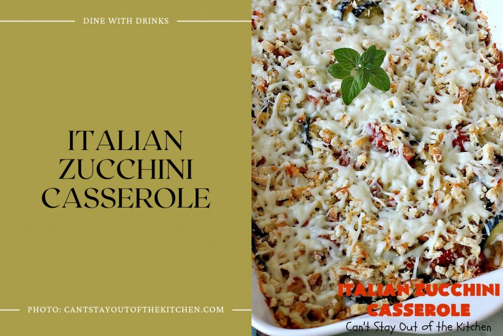 16 Italian Zucchini Recipes to Make Your Taste Buds Dance! | DineWithDrinks