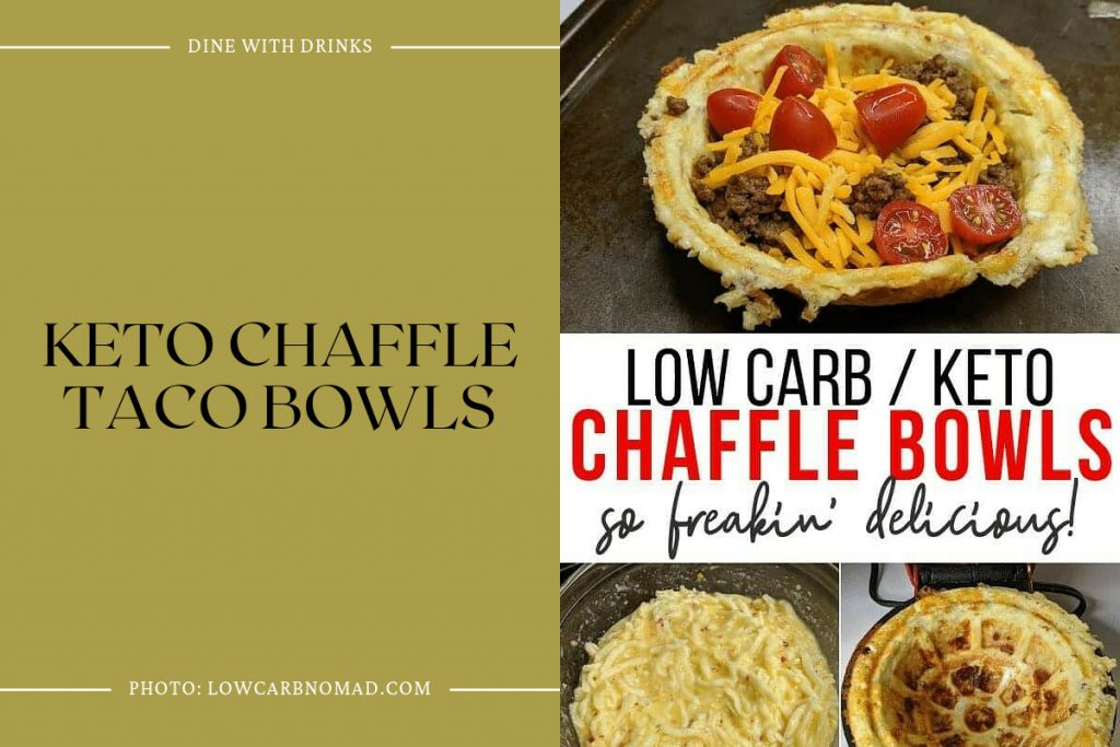 18 Chaffle Recipes that'll Chaffle your Mind! | DineWithDrinks
