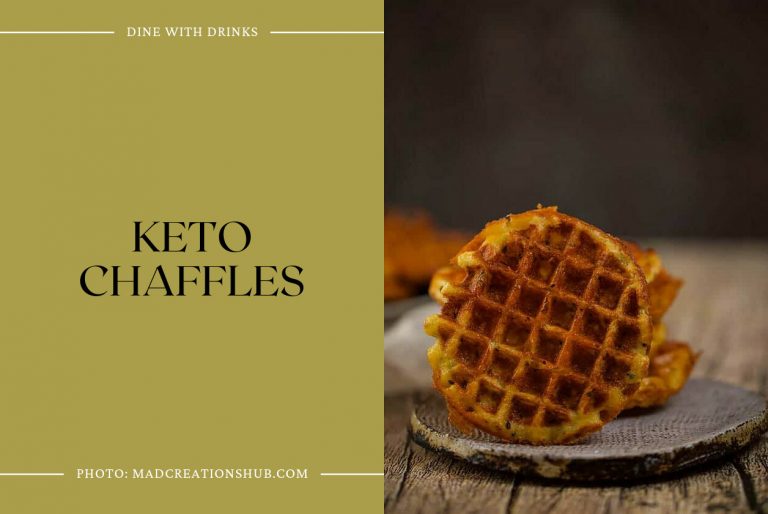 18 Chaffle Recipes that'll Chaffle your Mind! | DineWithDrinks