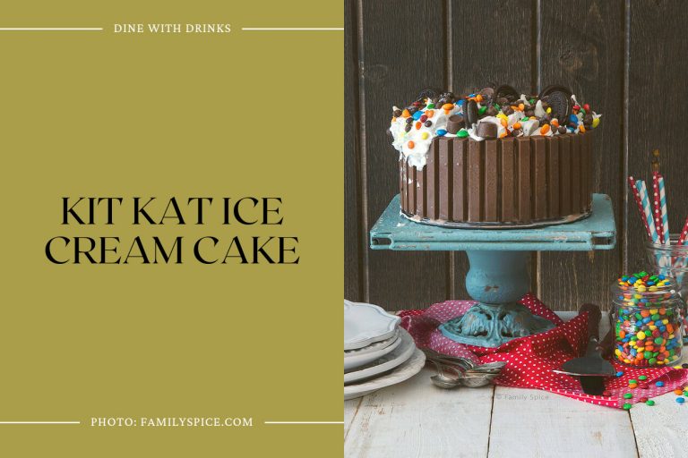 25 Ice Cream Cake Recipes That'll Melt Your Taste Buds! | DineWithDrinks