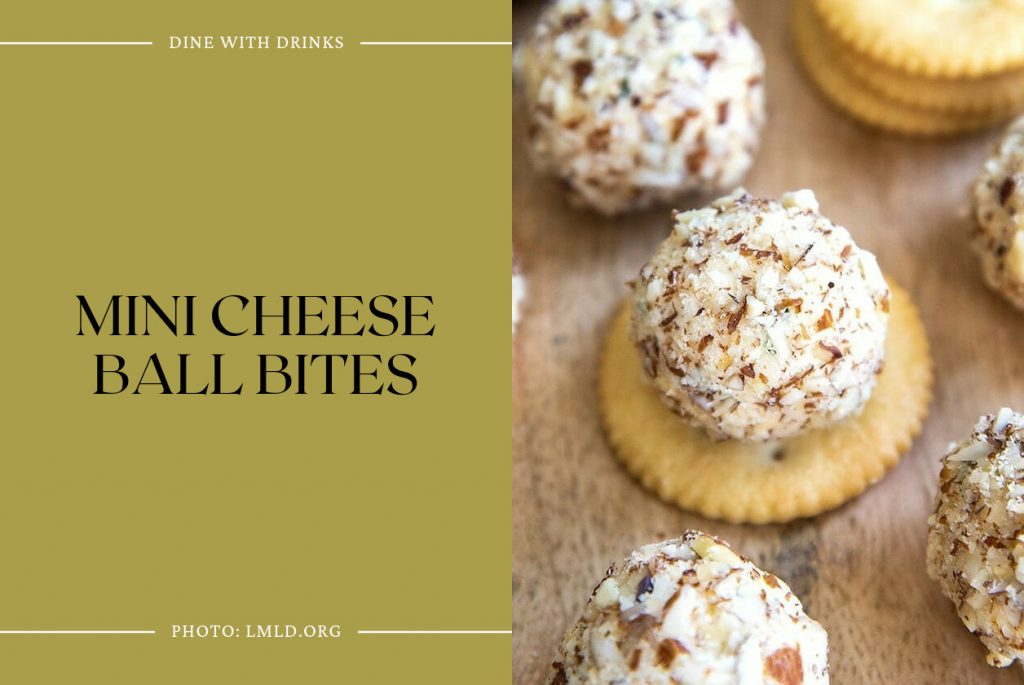 24 Mini Cheese Balls Recipes to Elevate Your Party Game! | DineWithDrinks