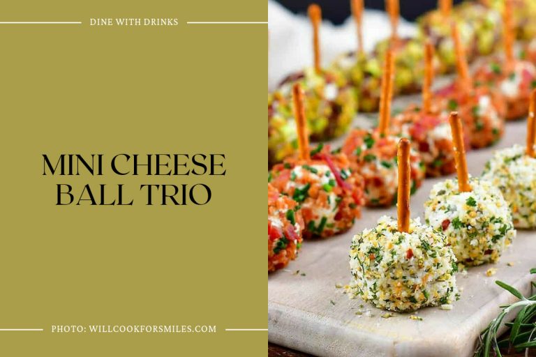 24 Mini Cheese Balls Recipes to Elevate Your Party Game! | DineWithDrinks