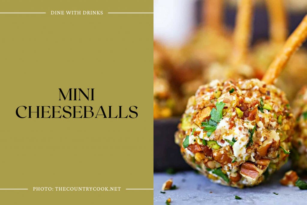 24 Mini Cheese Balls Recipes to Elevate Your Party Game! | DineWithDrinks