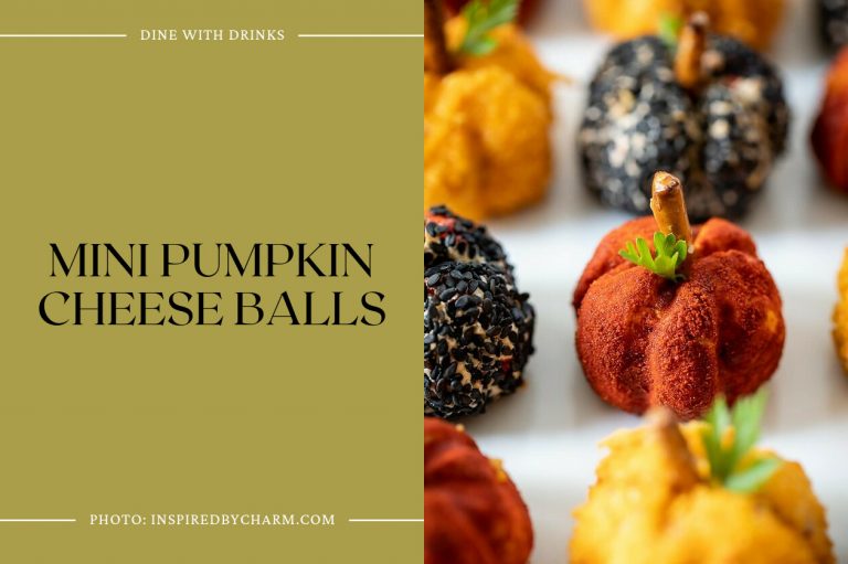 24 Mini Cheese Balls Recipes to Elevate Your Party Game! | DineWithDrinks