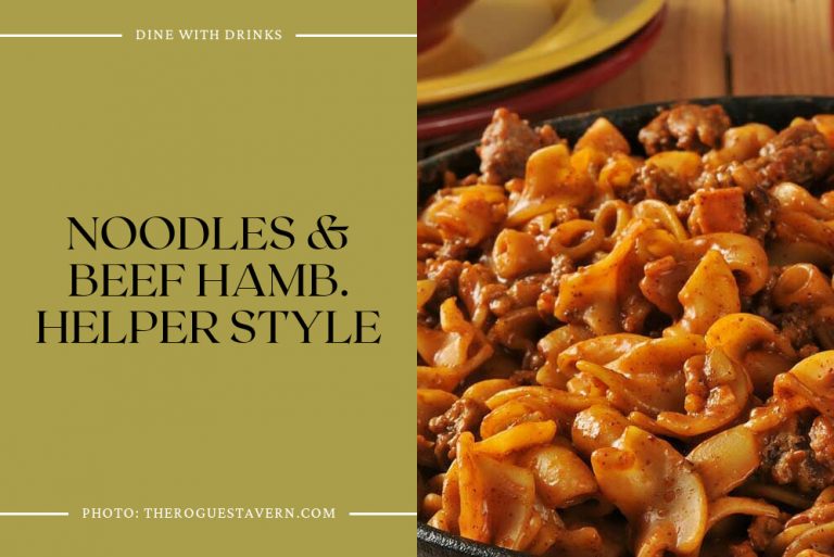 21 Hamburger Hotdish Recipes: Sizzle Up Your Taste Buds! | DineWithDrinks