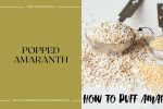 13 Amaranth Recipes That'll Make Your Taste Buds Dance! | DineWithDrinks