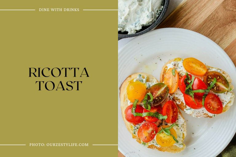 23 Ricotta Toast Recipes to Rock Your Breakfast Game | DineWithDrinks