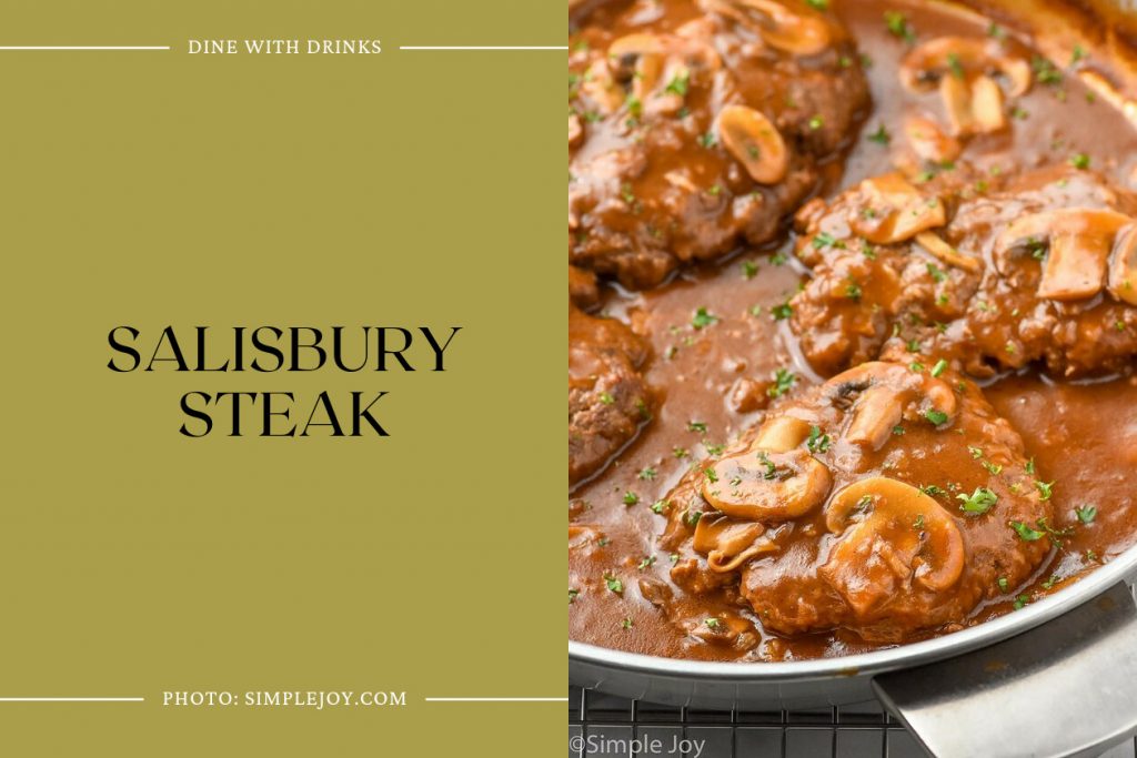 17 Salisbury Steak Recipes That Will Have You Drooling! | DineWithDrinks