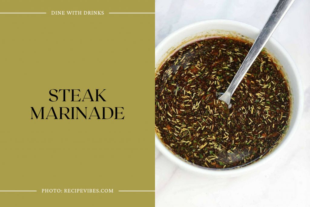 15 Pork Steak Marinade Recipes: Elevate Your Grilling Game | DineWithDrinks