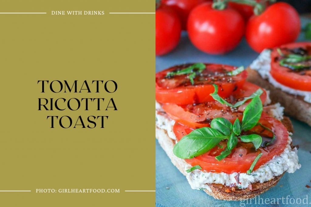 23 Ricotta Toast Recipes to Rock Your Breakfast Game | DineWithDrinks