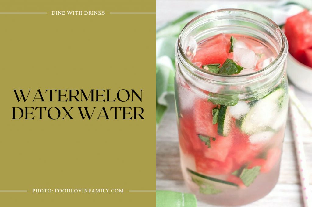 16 Detox Water Recipes to Refresh and Revitalize Your Body | DineWithDrinks