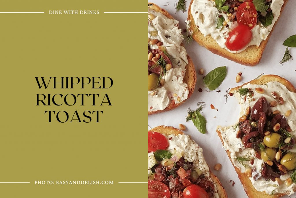 23 Ricotta Toast Recipes to Rock Your Breakfast Game | DineWithDrinks