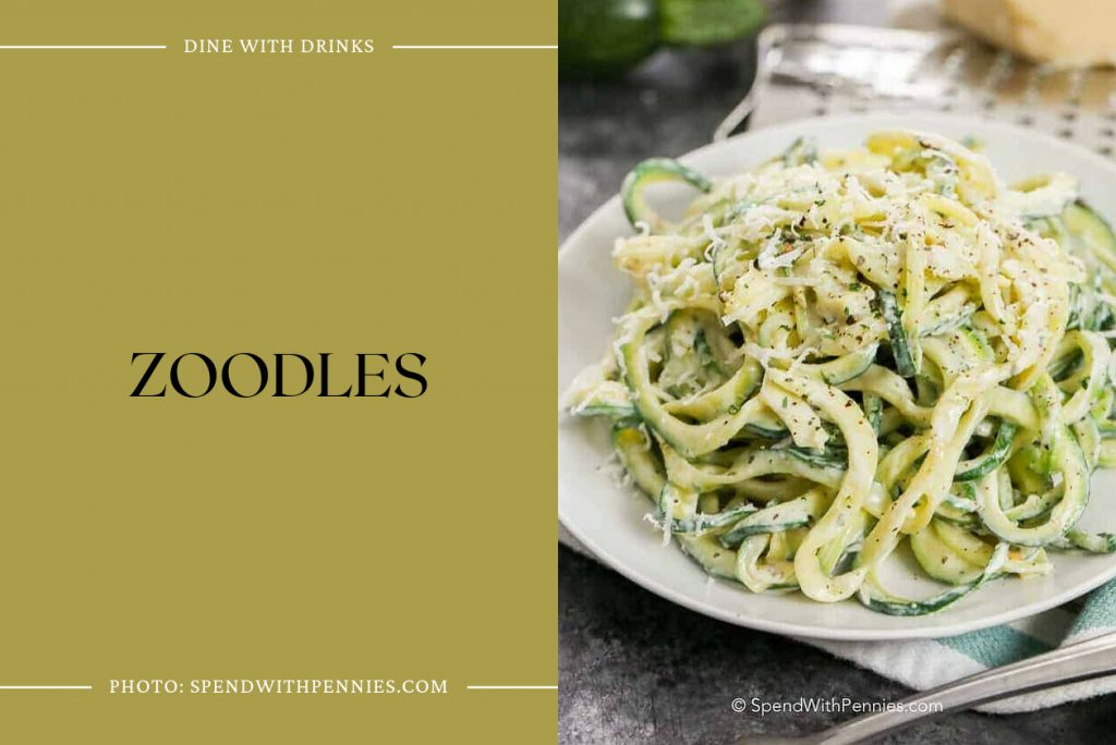 46 Zoodle Recipes to Spiralize Your Way to Deliciousness | DineWithDrinks