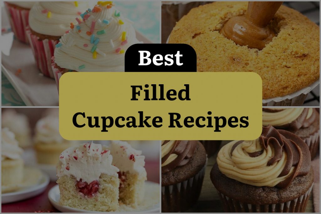 32 Filled Cupcake Recipes That Will Blow Your Mind! | DineWithDrinks