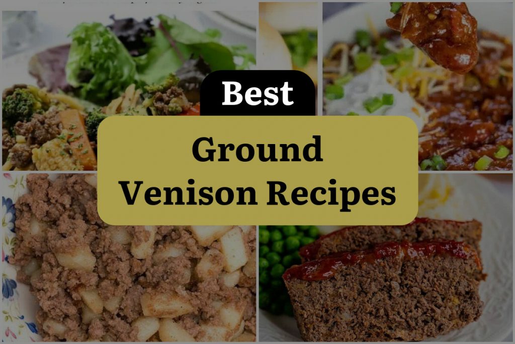 40 Ground Venison Recipes: A Wildly Delicious Adventure! | DineWithDrinks