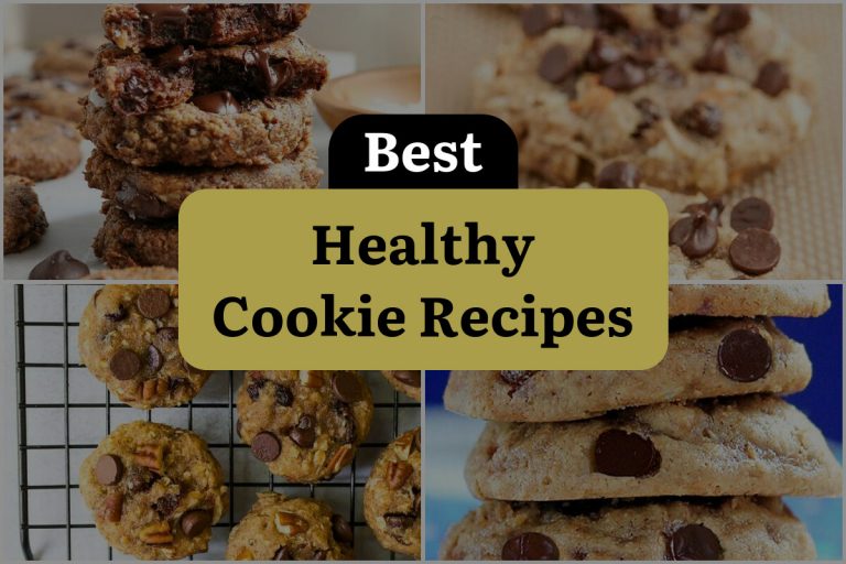 17 Healthy Cookie Recipes that Nourish Your Sweet Tooth! | DineWithDrinks