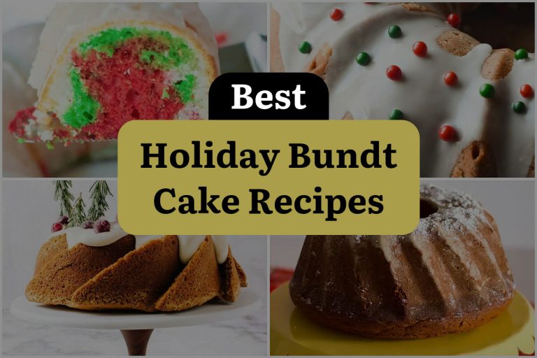 20 Holiday Bundt Cake Recipes That Take The Cake Dinewithdrinks