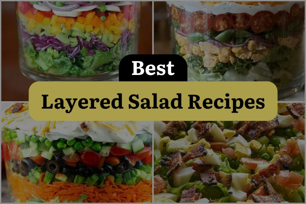 21 Layered Salad Recipes That Stack Up the Flavor! | DineWithDrinks
