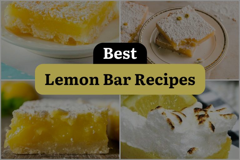 18 Lemon Bar Recipes to Satisfy Your Zesty Cravings! | DineWithDrinks