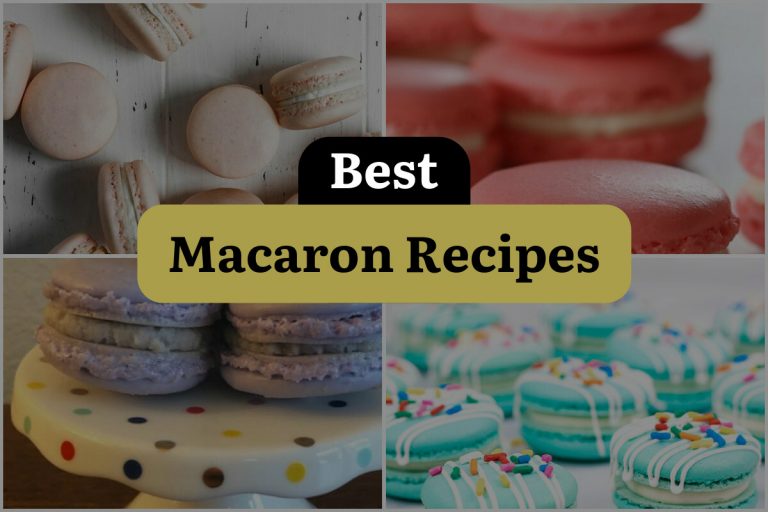 20 Macaron Recipes Guaranteed to Satisfy Your Sweet Tooth! | DineWithDrinks