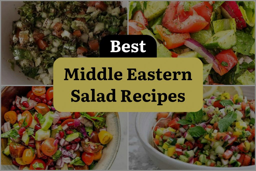 14 Middle Eastern Salad Recipes to Inspire Your Taste Buds! | DineWithDrinks