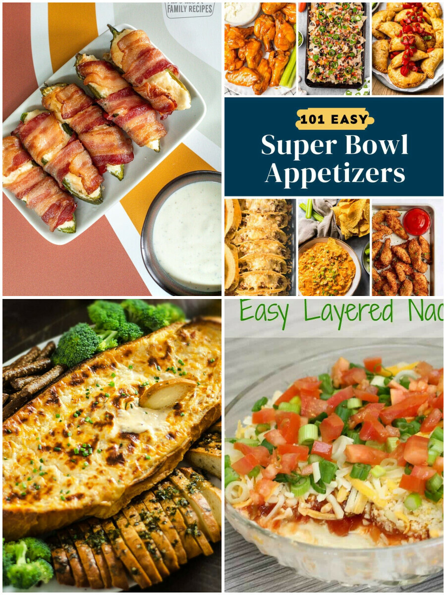18 Super Bowl Recipes that Will Score a Touchdown!