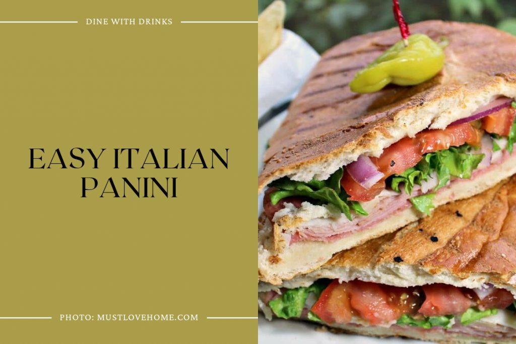 14 Italian Panini Recipes to Spice Up Your Sandwich Game! | DineWithDrinks